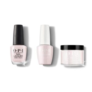 nail art sticker with matching gel, nail polish and dip combo color: lisbon wants moor opl