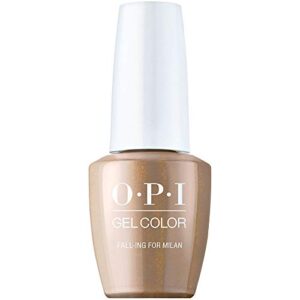 opi gelcolor, fall-ing for milan, brown gel nail polish, milan collection, 0.5 fl oz