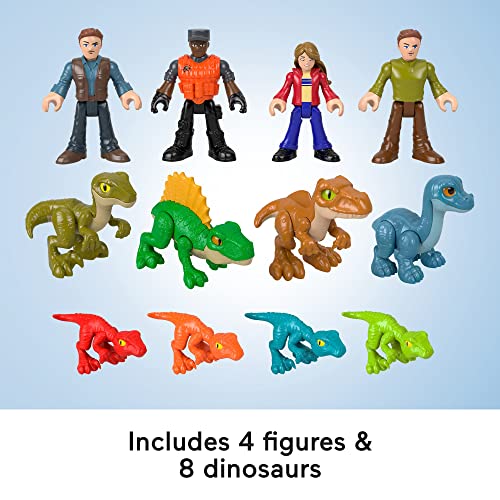 Imaginext Jurassic World Advent Calendar, Christmas Gift of 25 Dinosaur Toys & Figures for Preschool Kids Ages 3+ Years