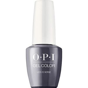 opi gelcolor, less is norse, blue gel nail polish, iceland collection, 0.5 fl oz