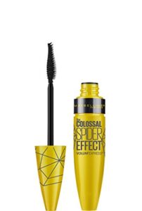 maybelline new york volum’ express the colossal spider effect washable mascara, classic black, 0.33 fl. oz.