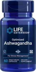 optimized ashwaganda extract 60 vegicaps (pack of 2)