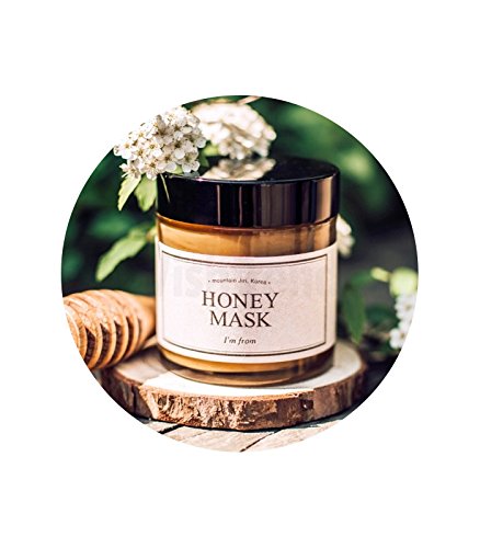 [I'M From] Honey Mask 4.23oz | wash off type, real honey 38.7%, Deep moisturization, Nourishment,and Clear Complexion.