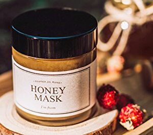 [I'M From] Honey Mask 4.23oz | wash off type, real honey 38.7%, Deep moisturization, Nourishment,and Clear Complexion.