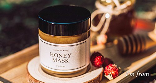 [I'M From] Honey Mask 4.23oz | wash off type, real honey 38.7%, Deep moisturization, Nourishment,and Clear Complexion.