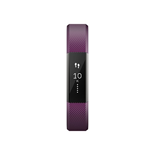 Fitbit Alta Fitness Tracker, Silver/Plum, Small (International Version)