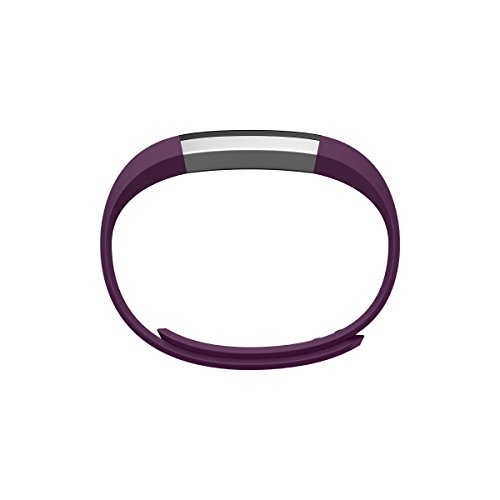 Fitbit Alta Fitness Tracker, Silver/Plum, Small (International Version)