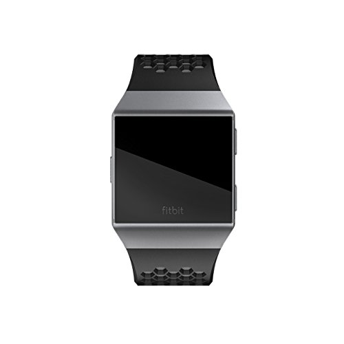 Fitbit Ionic Accessory Sport Band, Black/Gray, Small