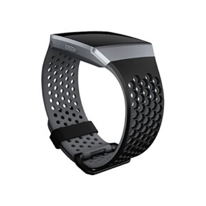 Fitbit Ionic Accessory Sport Band, Black/Gray, Small