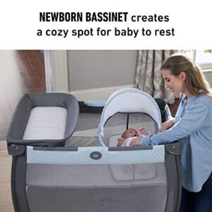 Graco Pack 'n Play Care Suite™ Bassinet Playard, Wells