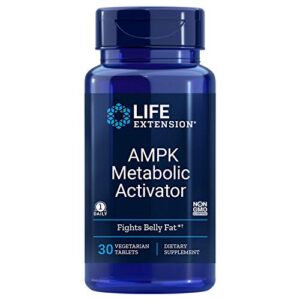 life extension ampk metabolic activator, 30 vegetarian tablets (2 pack)