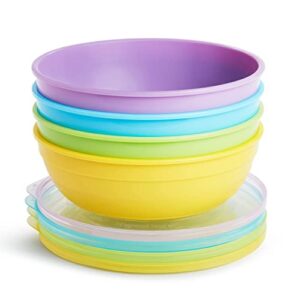 Munchkin Love-a-Bowls 10 Piece Polypropylene Feeding Set, Multicolor