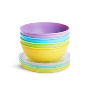 Munchkin Love-a-Bowls 10 Piece Polypropylene Feeding Set, Multicolor