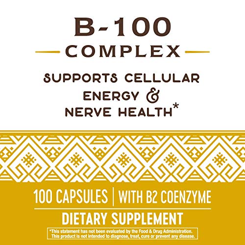 Nature's Way Vitamin B-100 Complex Capsule