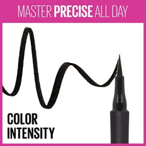 Maybelline Eyestudio Master Precise All Day Waterproof Liquid Eyeliner Makeup, Forest Brown, 1 Count