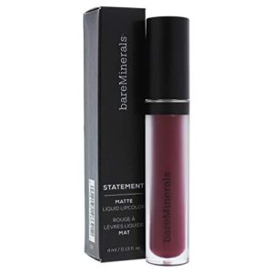 bareminerals statement matte liquid lipcolor, devious, 0.13 ounce