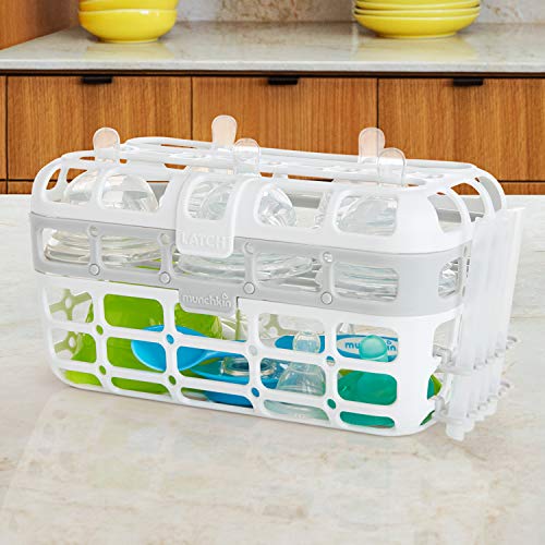 Munchkin® High Capacity Dishwasher Basket, 1 Pack, Grey