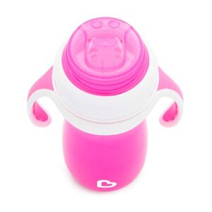 Munchkin® Gentle™ Transition Sippy Cup with Trainer Handles, 10 Ounce, Pink