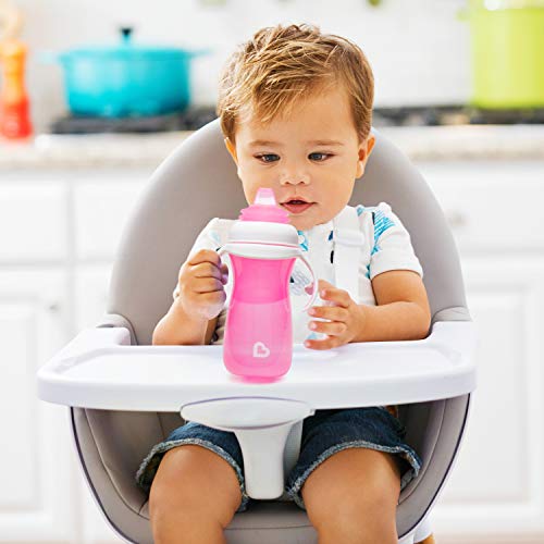 Munchkin® Gentle™ Transition Sippy Cup with Trainer Handles, 10 Ounce, Pink