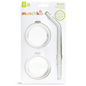 Munchkin® Sippy and Straw Lids for Miracle® 360 Cups, 3 Piece Set