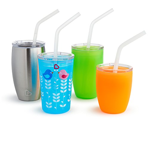 Munchkin® Sippy and Straw Lids for Miracle® 360 Cups, 3 Piece Set