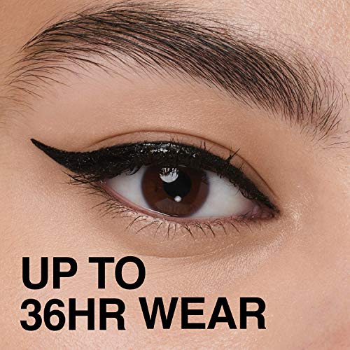 Maybelline TattooStudio Liquid Ink Liner Up To 36HR Wear, Sweat Resistant, Smudge Resistant, No Mess Removal, Longwear Liquid Eyeliner Makeup, Rustic Brown, 0.08 fl; oz.