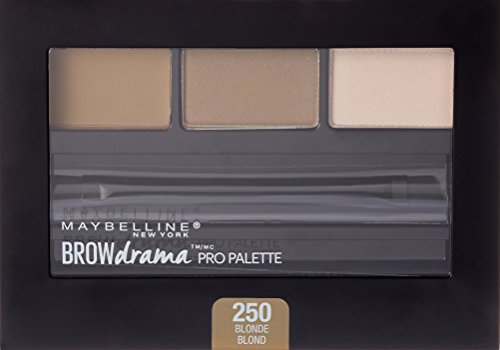 Maybelline Brow Drama Pro Eyebrow Palette, Blonde, 0.1 oz.