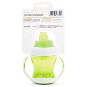 Munchkin® Gentle™ Transition Sippy Trainer Cup, 4 Ounce, Green