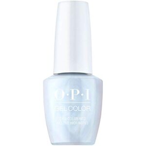 opi gelcolor, this color hits all the high notes, blue gel nail polish, milan collection, 0.5 fl oz