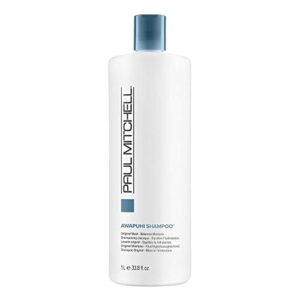 paul mitchell awapuhi shampoo, original wash, balances moisture, for all hair types, 33.8 fl oz (pack of 1)