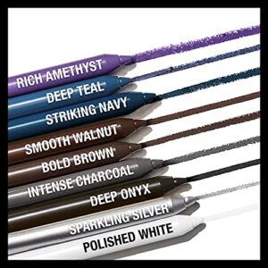 Maybelline TattooStudio Sharpenable Gel Pencil Longwear Eyeliner Makeup, Intense Charcoal, 0.04 oz.