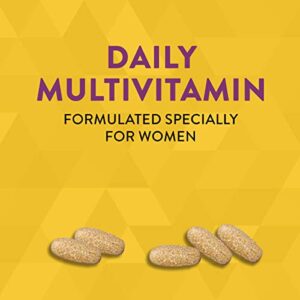 Nature’s Way Alive! Women’s Ultra Potency Complete Multivitamin, High Potency B-Vitamins, Energy Metabolism*, 60 Tablets