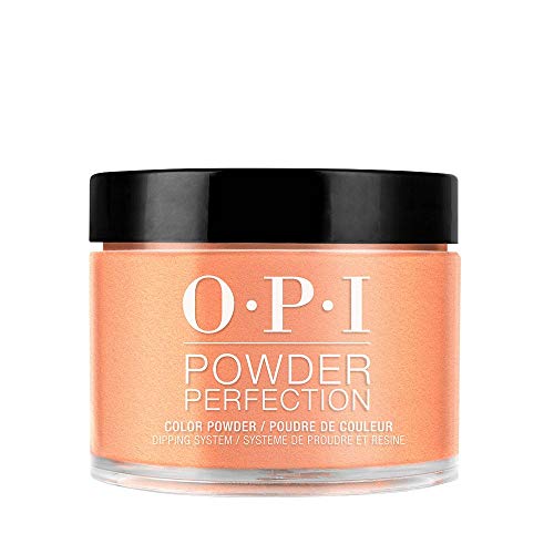 OPI Powder Perfection, Crawfishin' for a Compliment, Orange Dipping Powder, New Orleans Collection, 1.5 oz