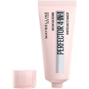 maybelline instant age rewind instant perfector 4-in-1 matte makeup, 02 light/medium, 1 count