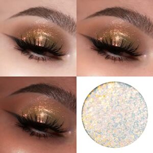 FOCALLURE Chameleon Cream Eyeshadow,Intense Color Shifting Creamy Eye Shadows,Eye Makeup with Highly Pigmented Metallic,Shimmer,Multi-Reflective Finishes,Long-Lasting with No Creasing,Chit Chat