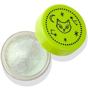 colourpop hocus pocus 2 jelly much eyeshadow shimmery pigmented disney i am calm (greenish-opal ivory)