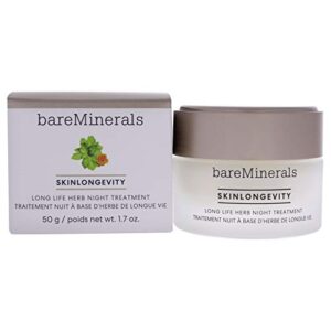 bareminerals escentuals skinlongevity long life herb night treatment(new 2020 launch), 1.7 fl oz