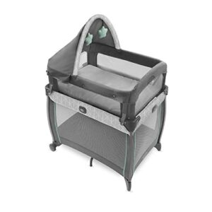 graco my view 4 in 1 bassinet | infant to toddler bassinet with 4 stages, derby , 23.19×33.5×32.25 inch (pack of 1)