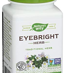 Natures Way Eyebright Herb Vegetarian Capsule, 100 ct