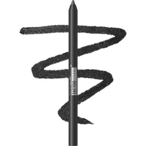 maybelline new york tattoostudio sharpenable gel pencil longwear eyeliner makeup, metallic nights