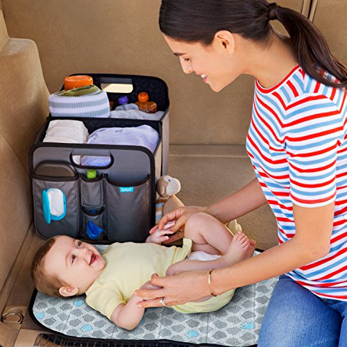 Munchkin® Brica® Out-n-About™ Collapsible Trunk Organizer & Diaper Changing Station