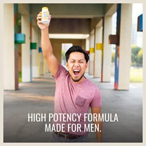 Nature’s Way Alive! Men’s Max3 Potency Multivitamin, Supports Whole Body Wellness*, Supports Cellular Energy*, B-Vitamins, Gluten-Free, 90 Tablets