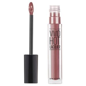 maybelline new york color sensational vivid hot lacquer lip gloss, too cute, 0.17 fl. oz.