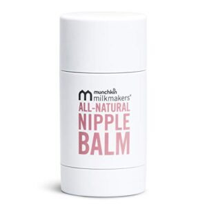 Munchkin® Milkmakers® Twist-Stick Nipple Balm, All-Natural, Lanolin-Free and Soothing for Breastfeeding Moms