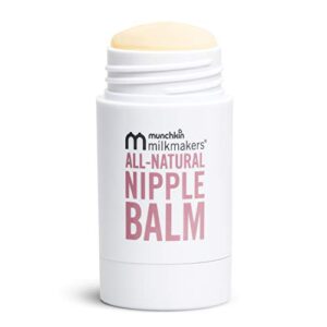 Munchkin® Milkmakers® Twist-Stick Nipple Balm, All-Natural, Lanolin-Free and Soothing for Breastfeeding Moms