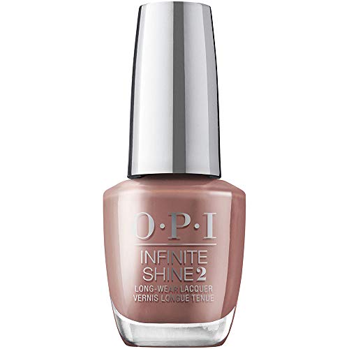 OPI Infinite Shine 2 Long-Wear Lacquer, It Never Ends, Brown Long-Lasting Nail Polish, 0.5 fl oz