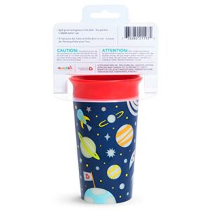 Munchkin® Miracle® 360 Degree Glow in The Dark Sippy Cup, 9 Ounce, Astronaut, Red