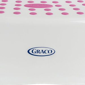 Graco Sure Foot Step Stool, White/Pink