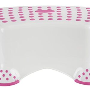 Graco Sure Foot Step Stool, White/Pink