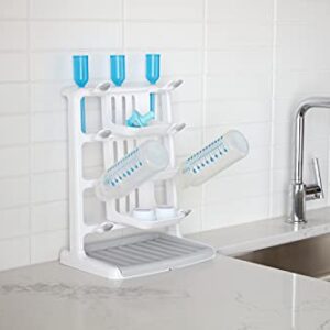 Munchkin® Tidy Dry™ Space Saving Vertical Bottle Drying Rack for Baby Bottles and Accessories, White